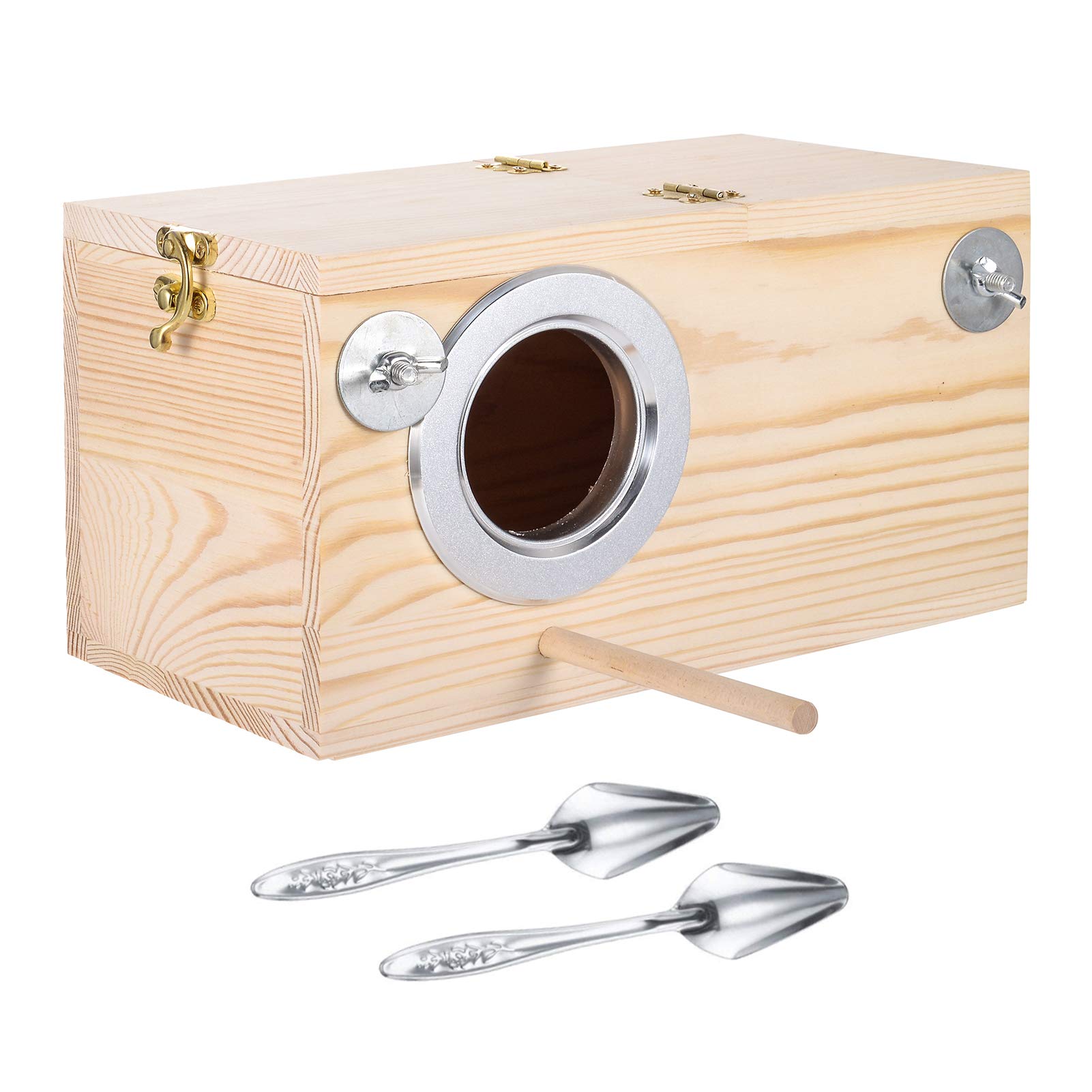 Buy Skyeasure Budgie Nesting Box, Bird Nests for Cages, Bird Nest ...