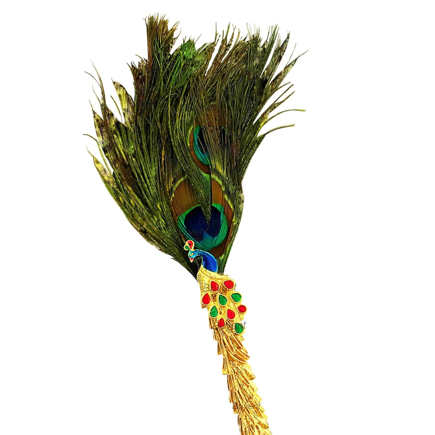 Buyent ® Golden mor chadi for khatu Shyam Baba mor chadi for laddu ...