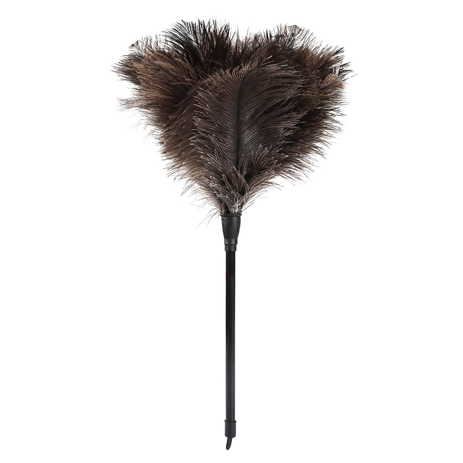 Amazon.com: Natural Ostrich Feather Duster 14.9 inch Fluffy Mini ...