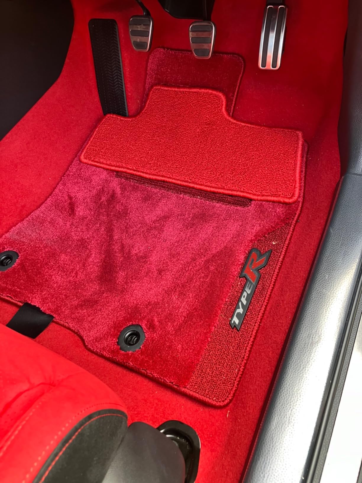 Amazon | CIVIC シビック FL1 FL4 FL5 専用 ヒールパッド | フロアマット | 車＆バイク
