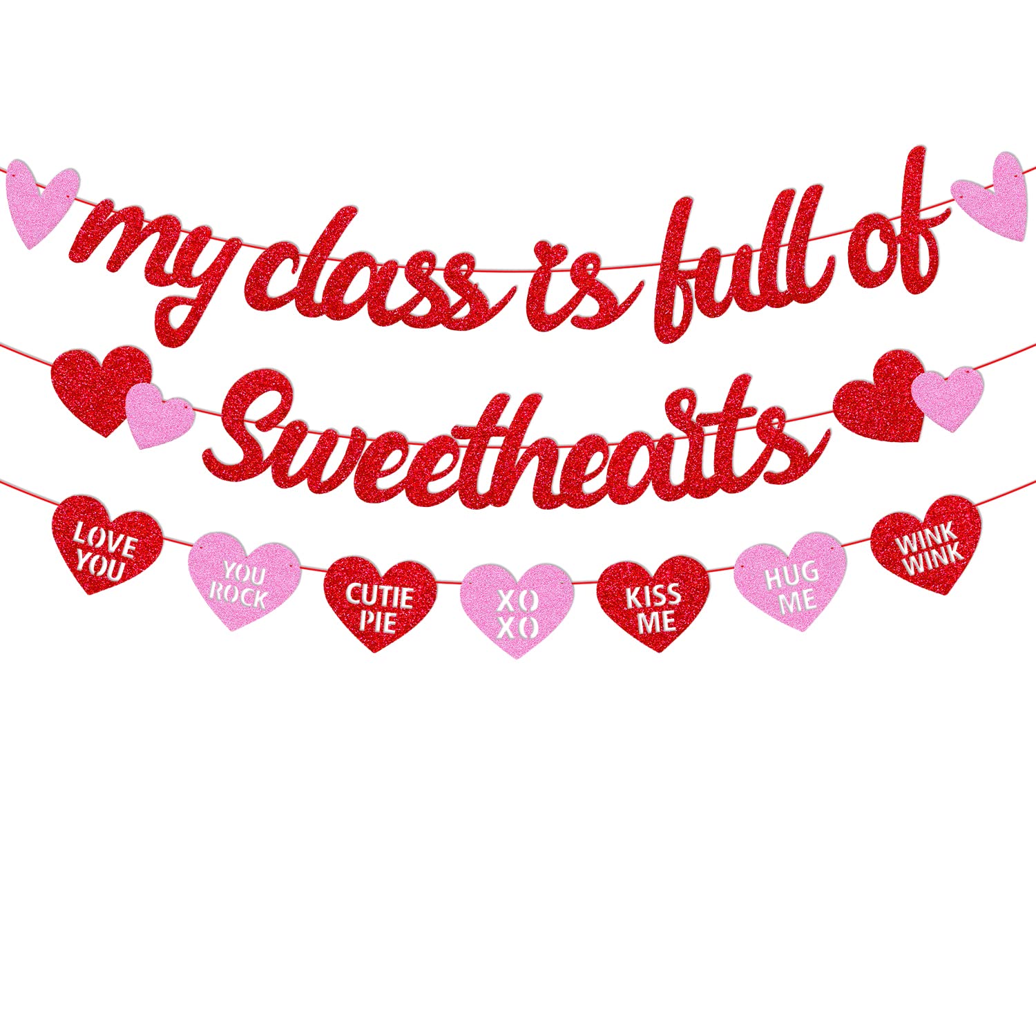 Amazon.com: Valentines Day Classroom Decorations My Class is Full of ...