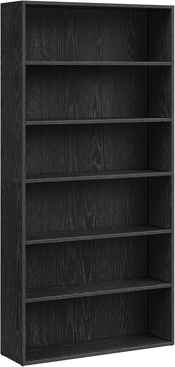 Amazon.com: VASAGLE Custos Collection - Bookshelf, 6-Tier Bookcase ...