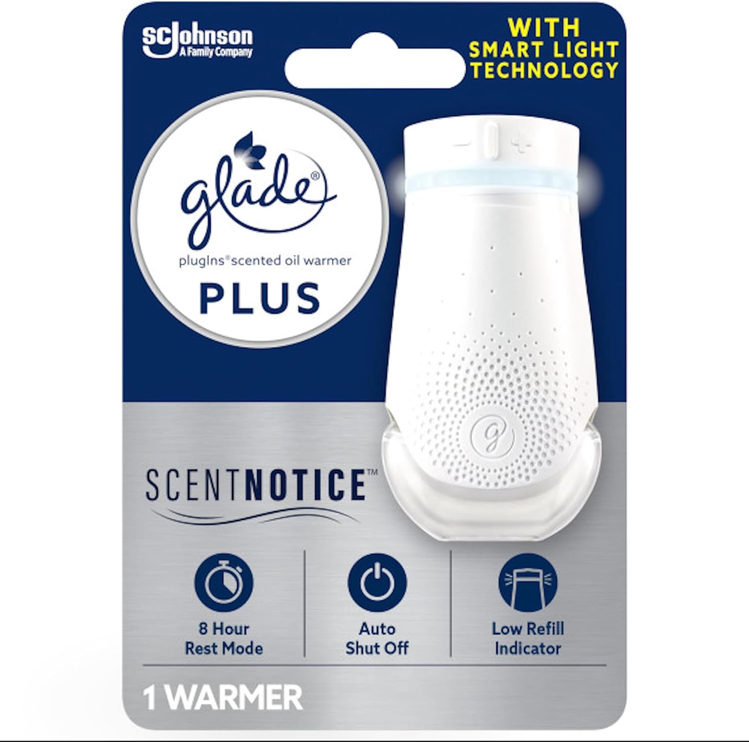 Amazon.com: Glade PlugIn Plus Air Freshener Warmer, Holds Scented Oil ...
