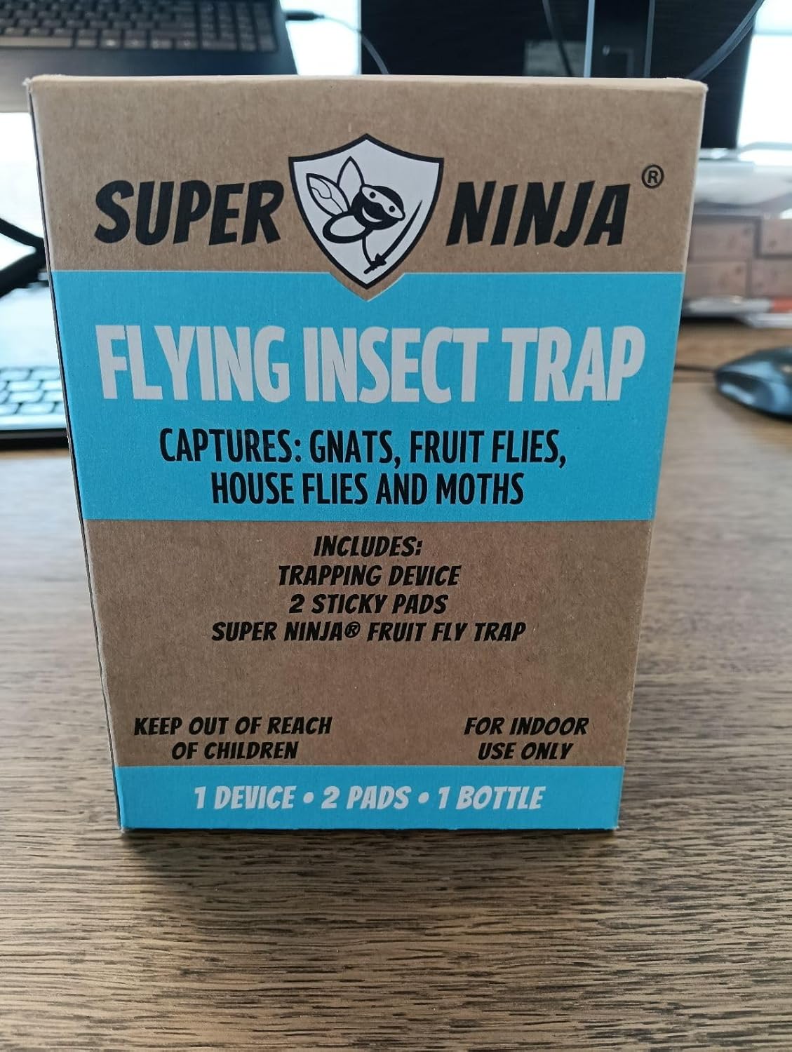 Amazon.com : Super Ninja Flying Insect Trap – Plug-in Electric Trap for ...