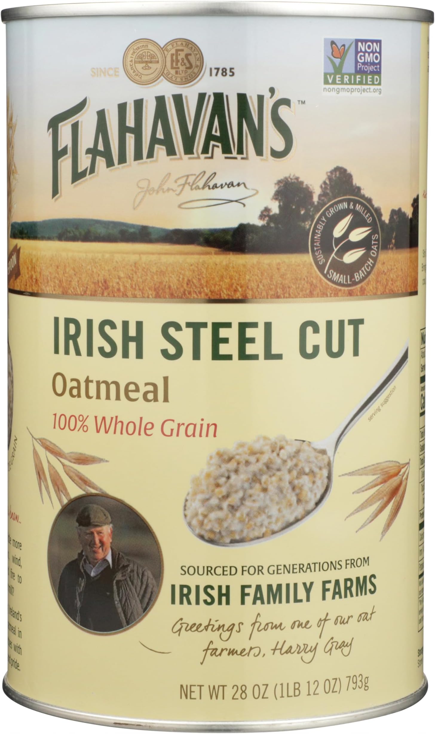 Amazon.com: FLAHAVAN'S Irish Porridge Oats, 17.5-Ounce Bags (Pack of 6 ...