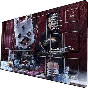 Amazon.com: MTG Playmat, Game Play Mat for MTG TCG 24 x 14 inches ...