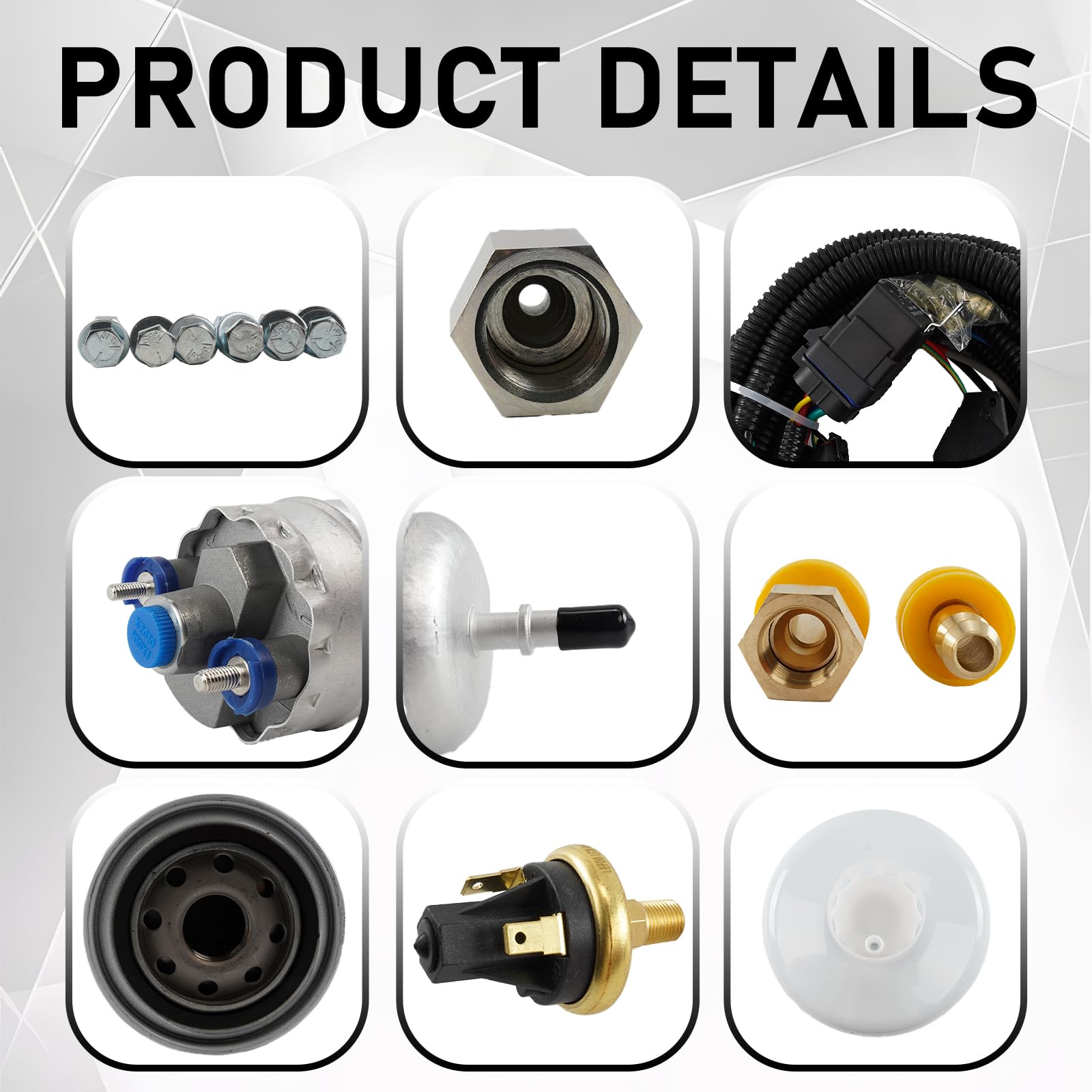 Snapklik.com : Gagsu Complete Electric Fuel Pump Conversion Kit Compatible