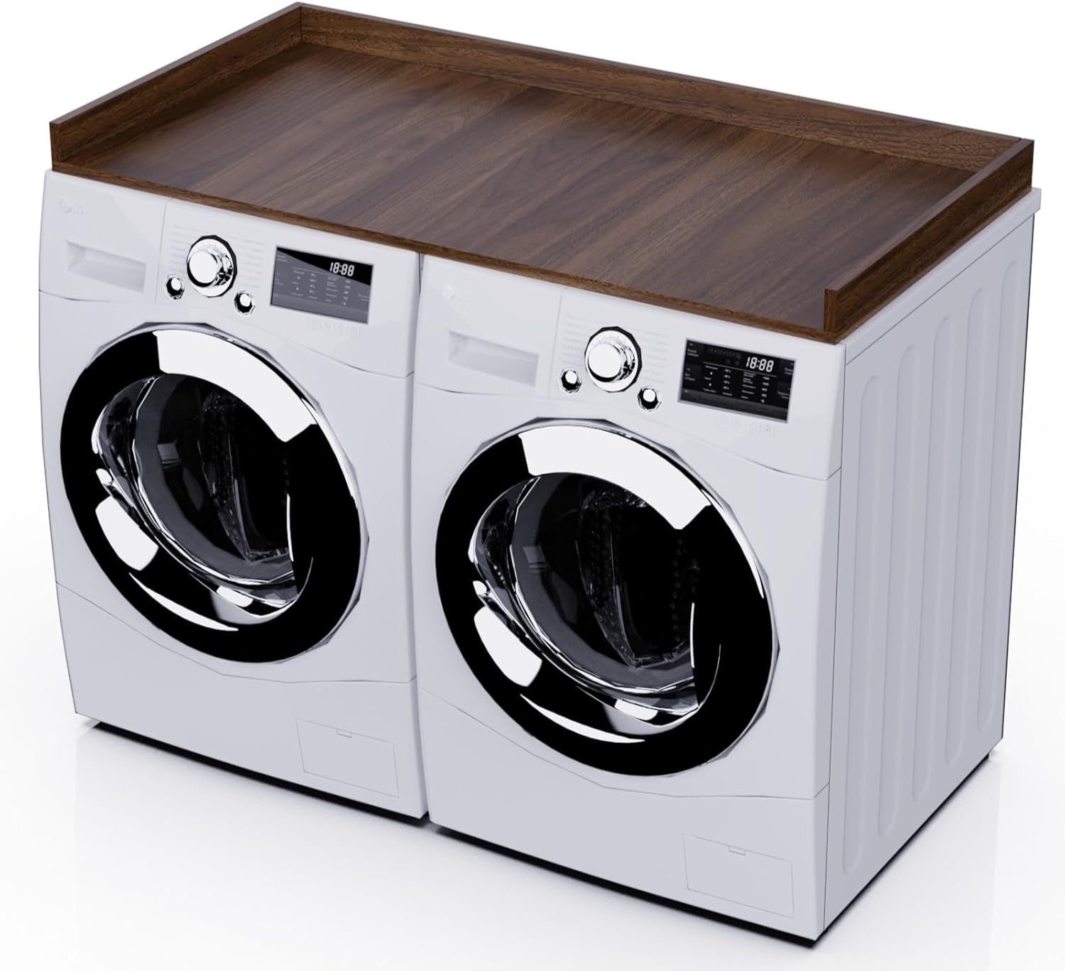 Amazon.com: OfficeSimpli Washer Dryer Countertop w Non-Slip Pads, Made ...