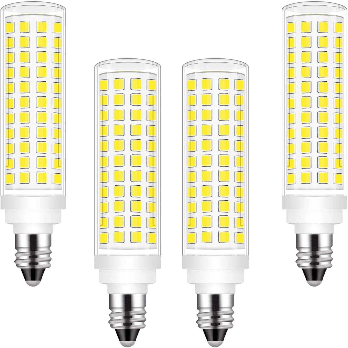 hekmazon E11 Led Bulbs 100W Halogen Equivalent Candelabra Bulbs 10W ...