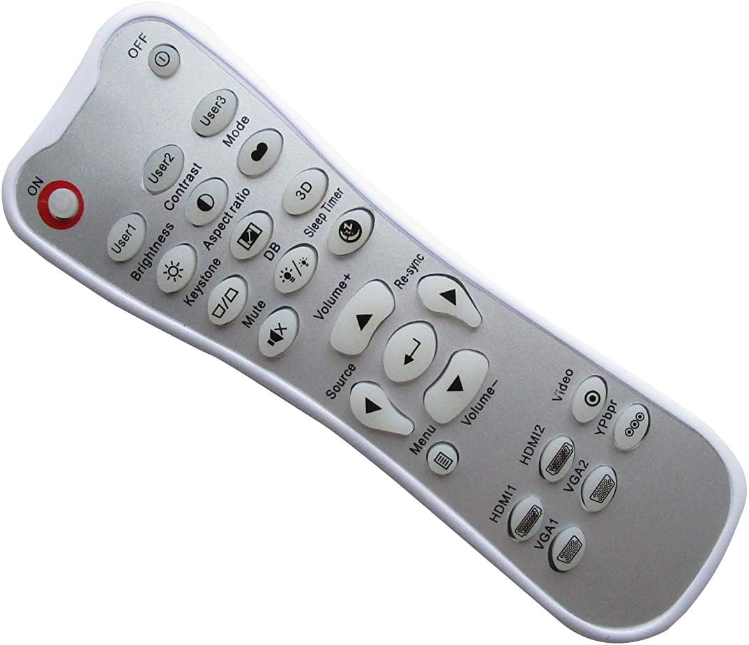 Amazon.com: Remote Control for Optoma BR-3001B UHD65 SP.8ZE01GC01 UHD60 ...