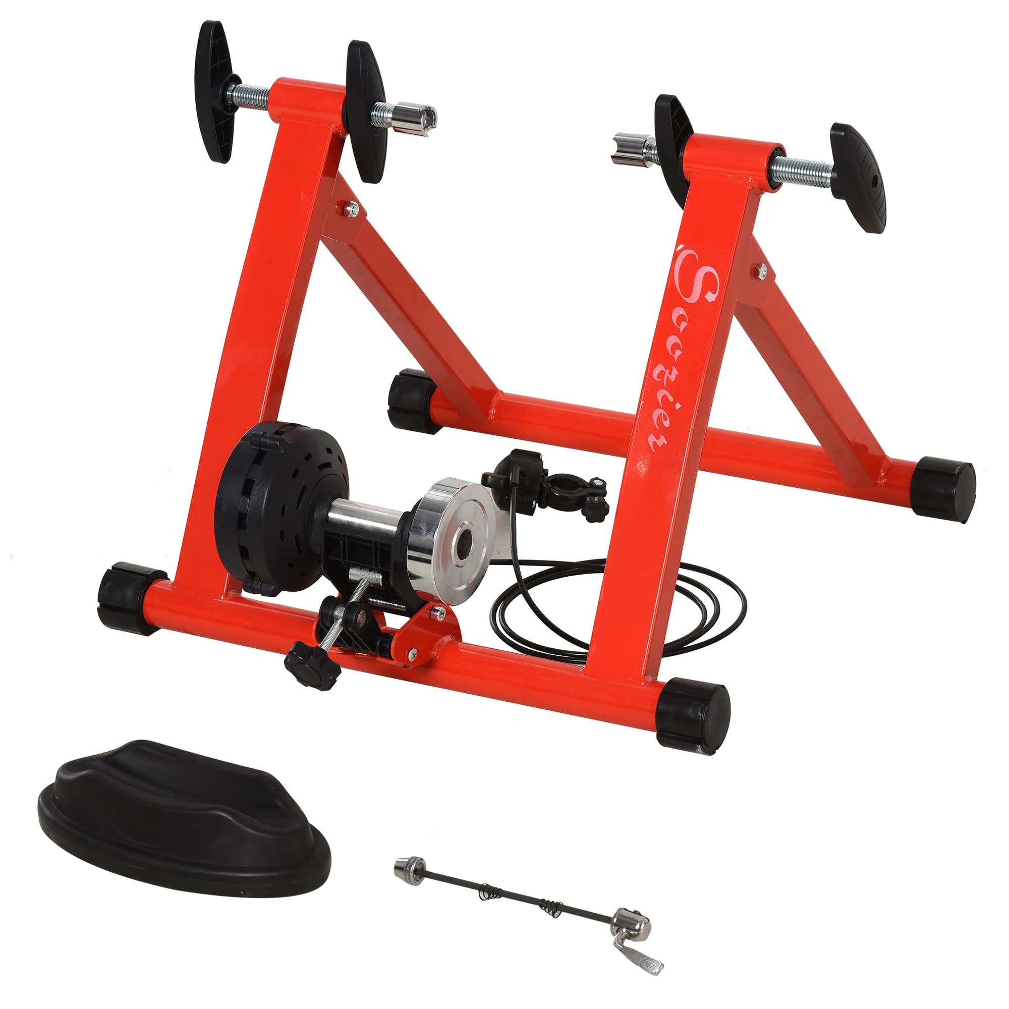 Soozier Indoor Bike Trainer Magnetic Exercise Fitness Bicycle Stand 5 ...