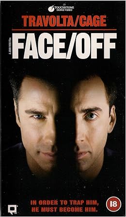 Amazon.com: Face/Off [VHS] : John Travolta, Nicolas Cage, Joan Allen ...