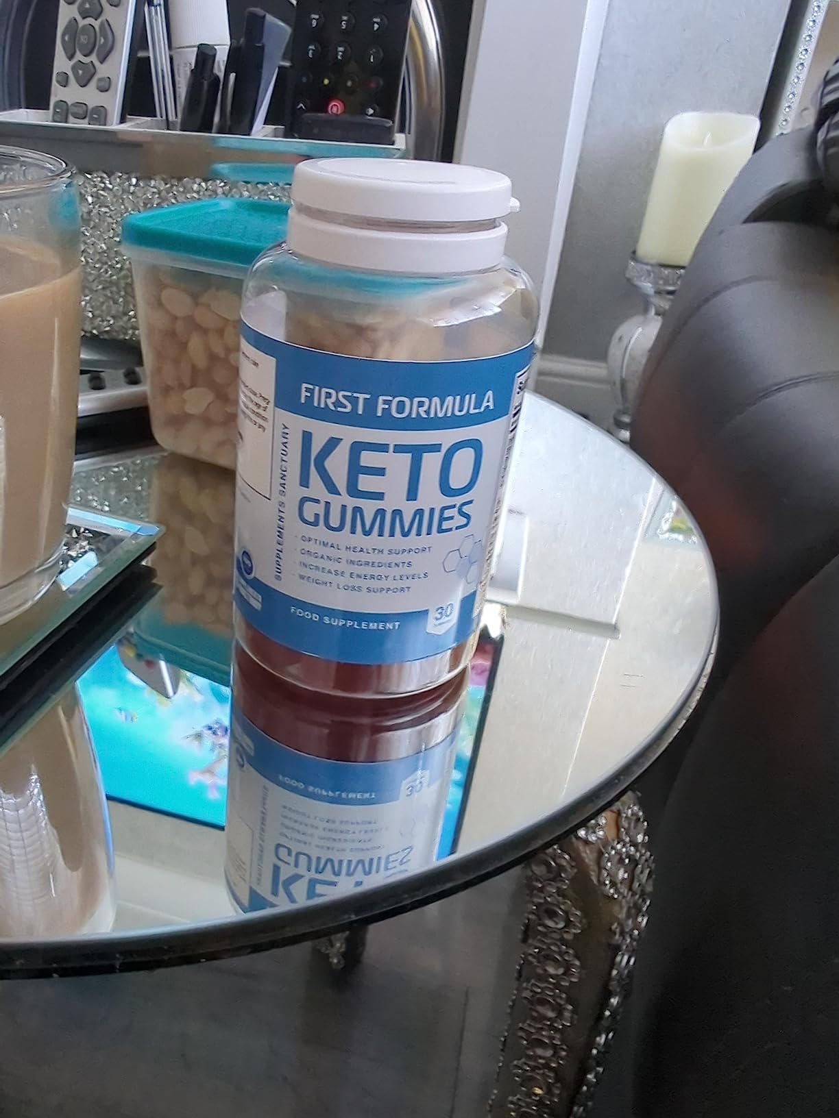 First Formula Keto Gummies Apple Gummies (30 Gummies),Keto Diet ...