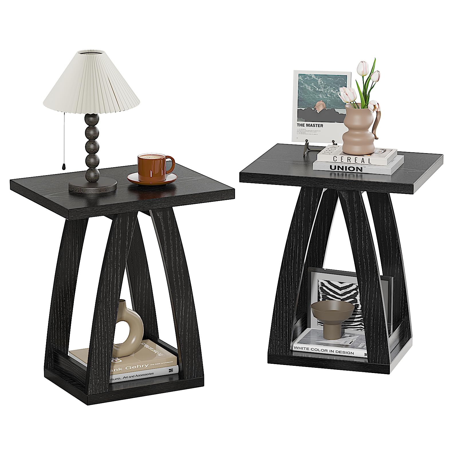 Amazon.com: FROMJBEST End Tables Living Room, Side Table Beside Sofa ...
