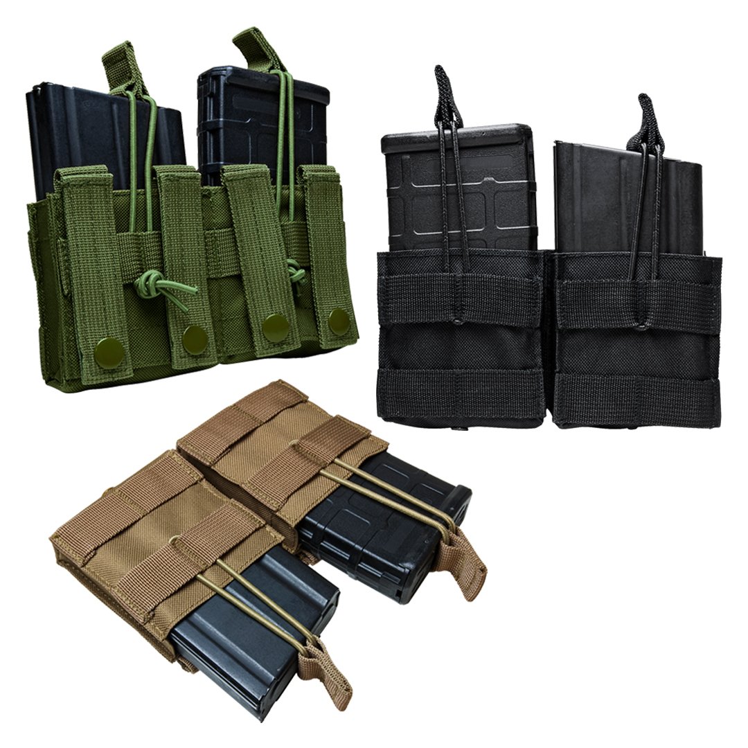 Buy AR10 M1A FAL .308 7.62X51 Double 20 Round Magazine Pouch MOLLE ...