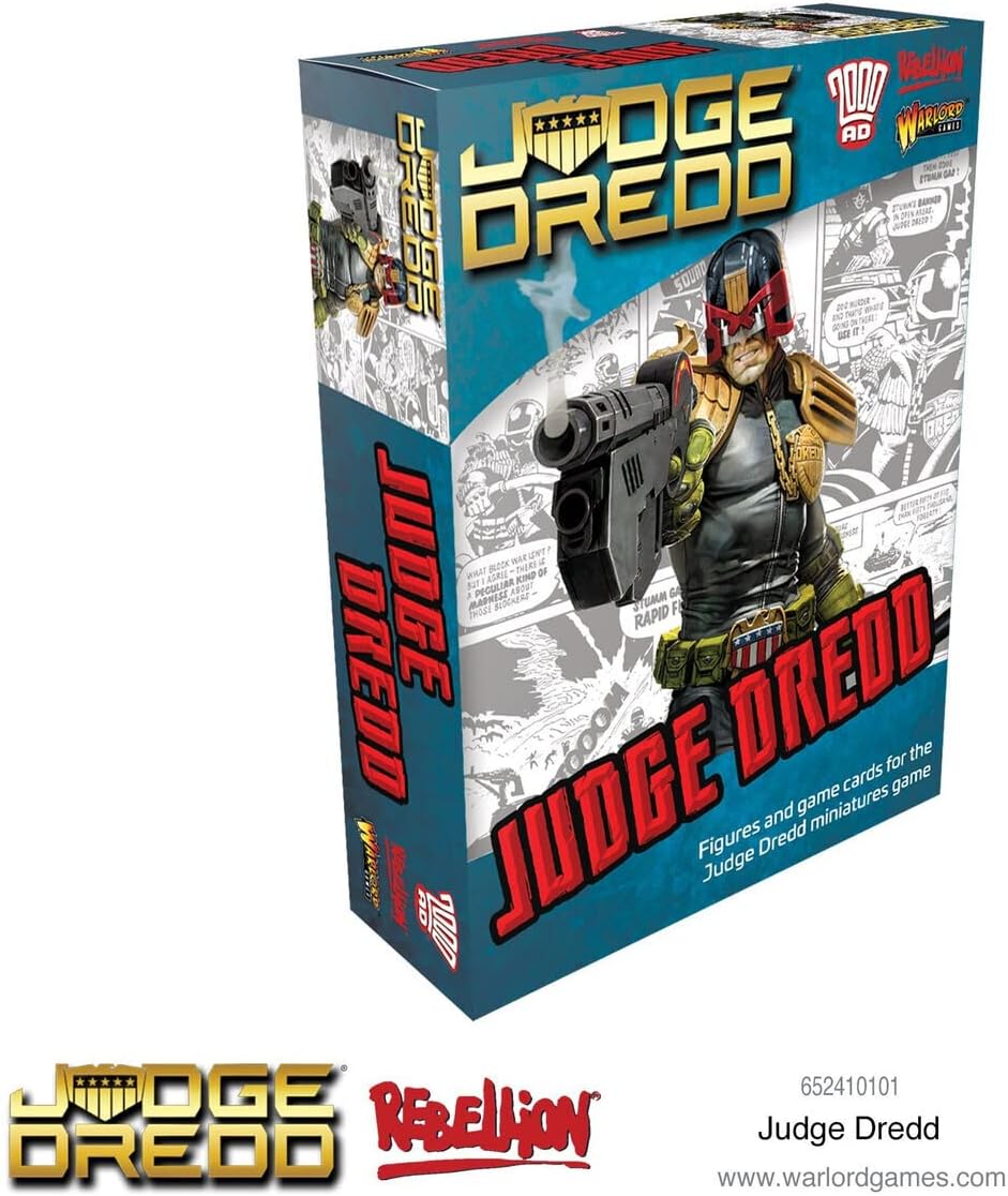 Warlord Games Judge Dredd - For Judge Dredd Miniatures Game Highly ...
