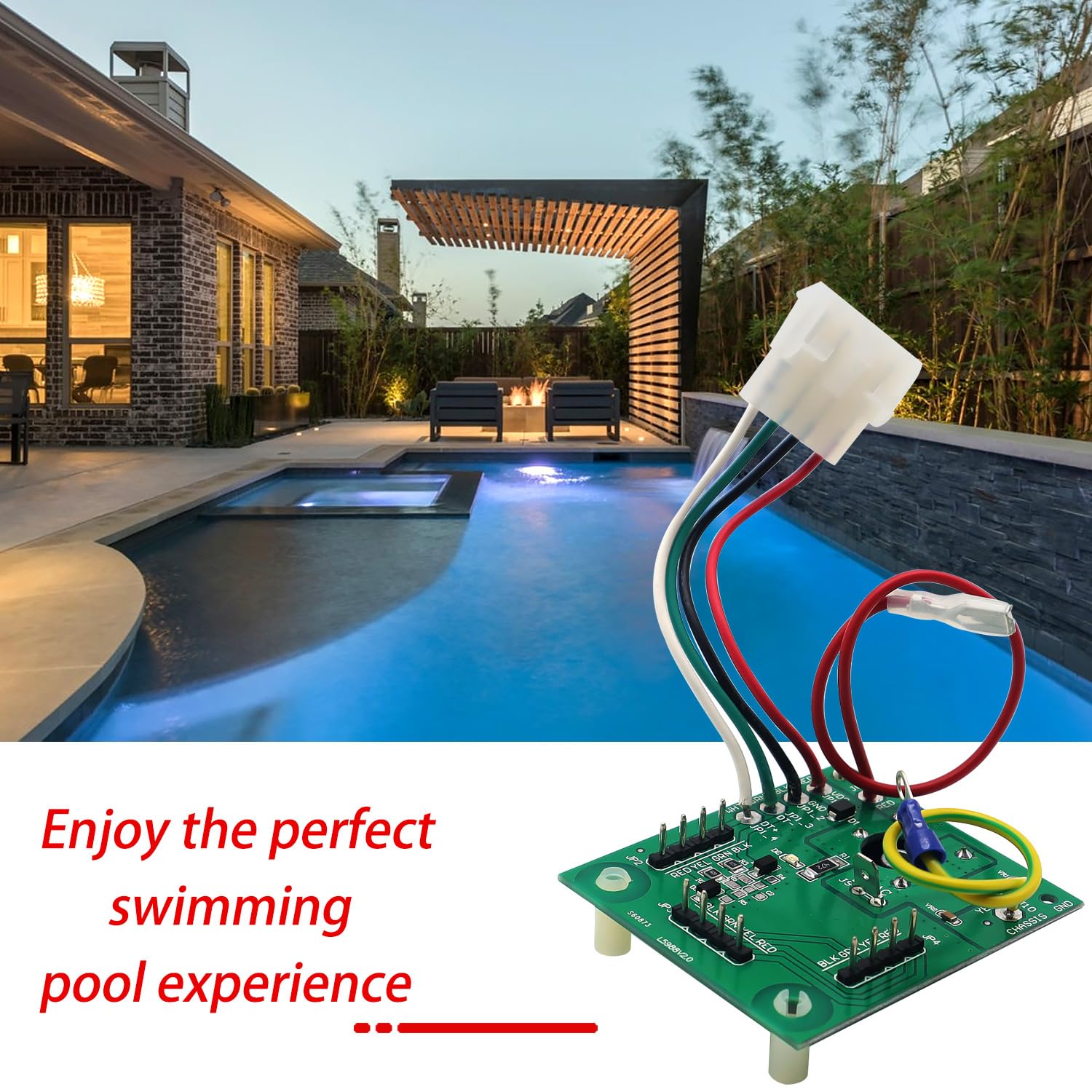 521218 Load Center IntelliChlor SCG Surge Board PCBA Compatible with Pentair Intellitouch ...