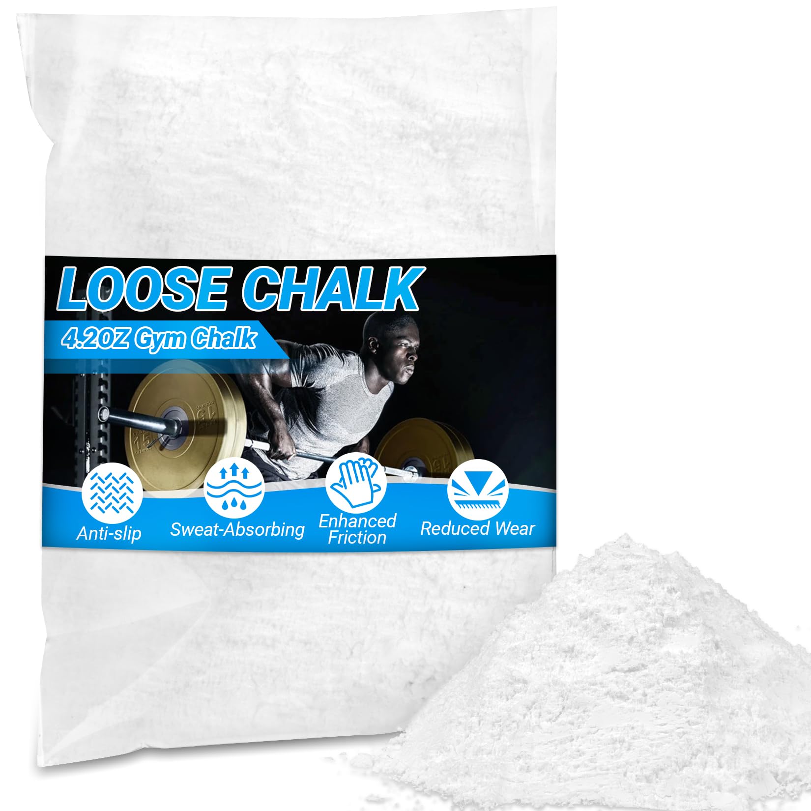 Snapklik.com : RAINFLOW Gym Chalk - 4.2OZ Loose Chalk Magnesium ...