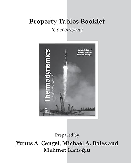 Property Tables Booklet for Thermodynamics: An Engineering Approach ...