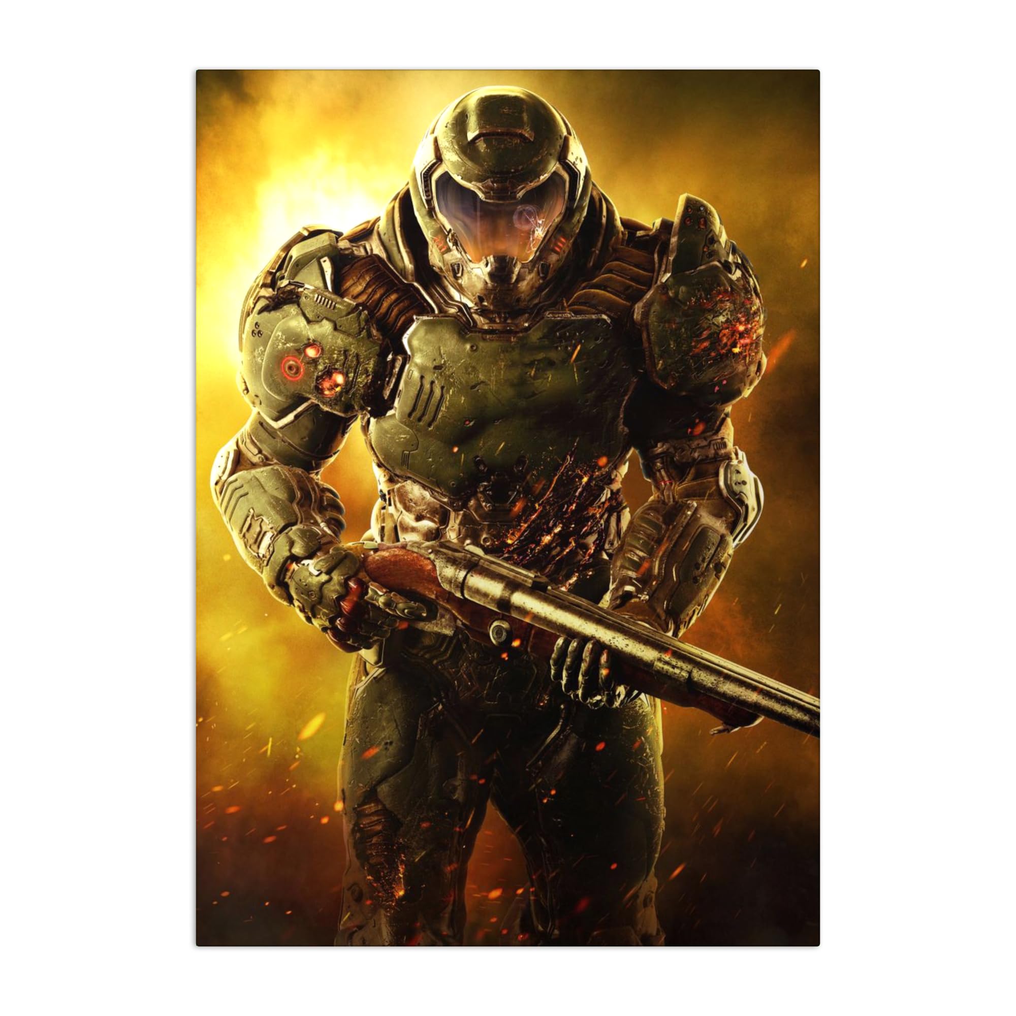 Doom Marine Wallpaper 1920x1080 Download Free Doom Hd Marine In Green