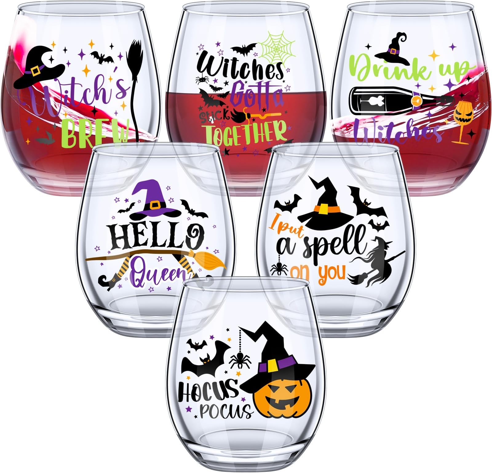 Amazon.com | Set of Three (3) Clear Spooky Skeleton Hand Plastic ...