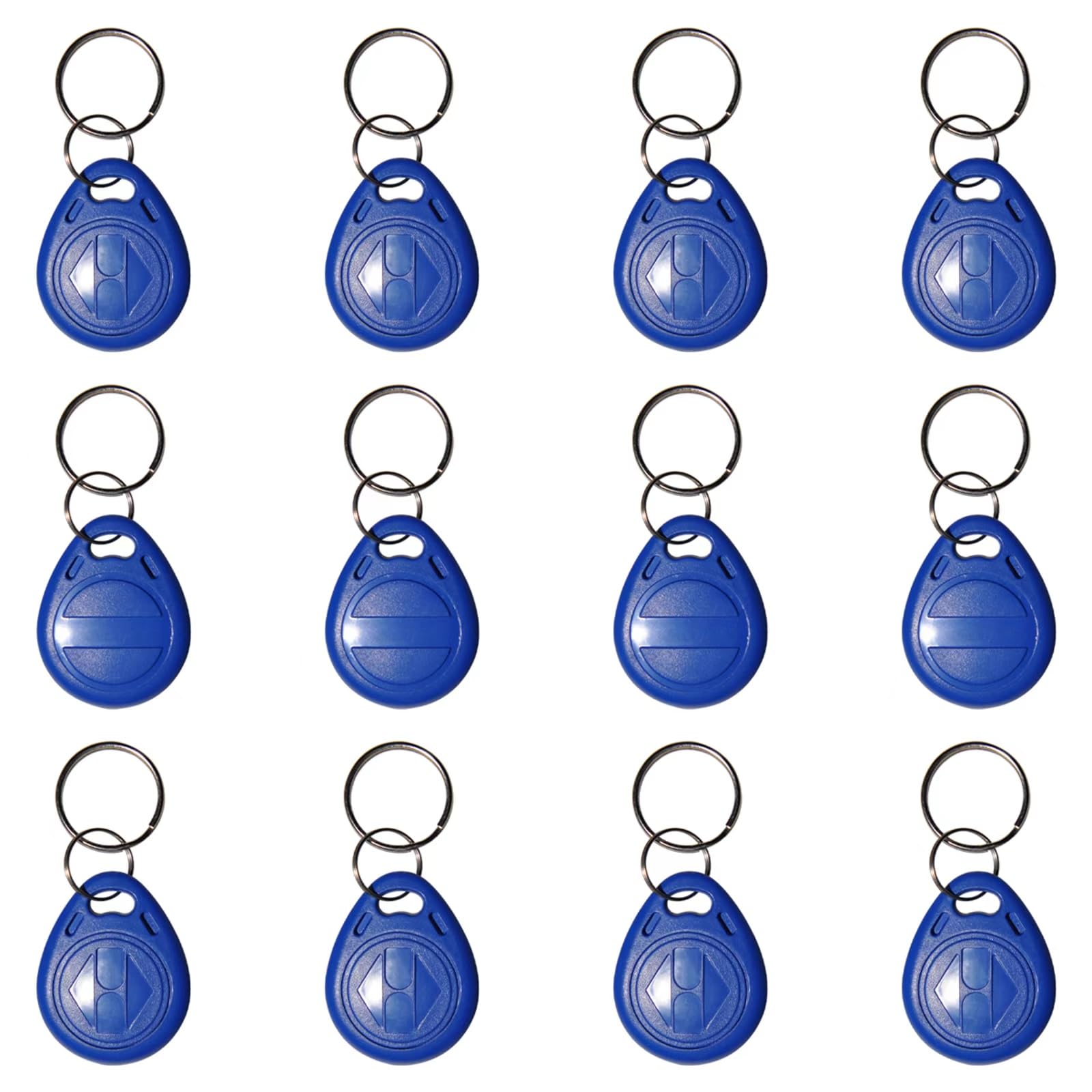 Amazon.com: XIXEI 12 pcs Writable 125kHz RFID Keyfob Proximity for ID ...
