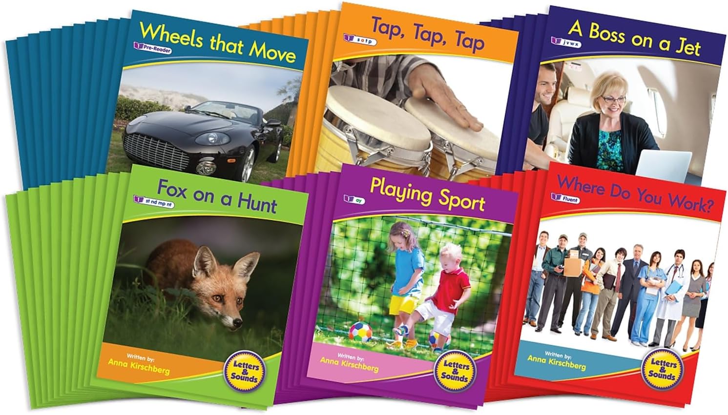 Junior Learning Beanstalk – Caja de libros decodificables de no ficción ...