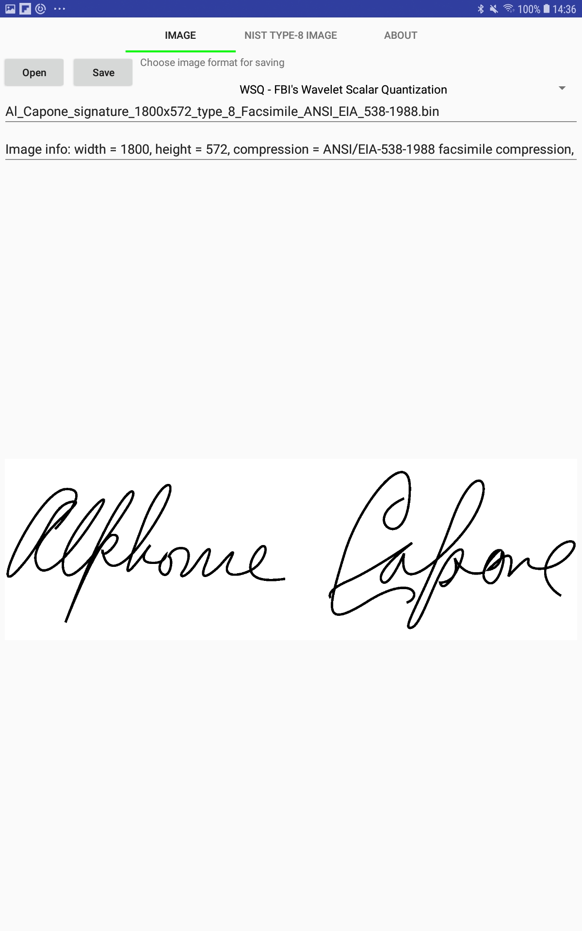 WSQ viewer - App on Amazon Appstore