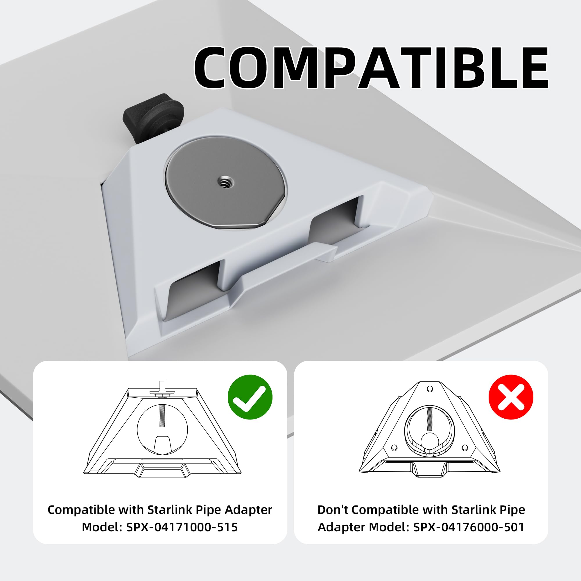 Snapklik.com : RVMARINEPAT Portable Starlink Mini Clamp Mount ...