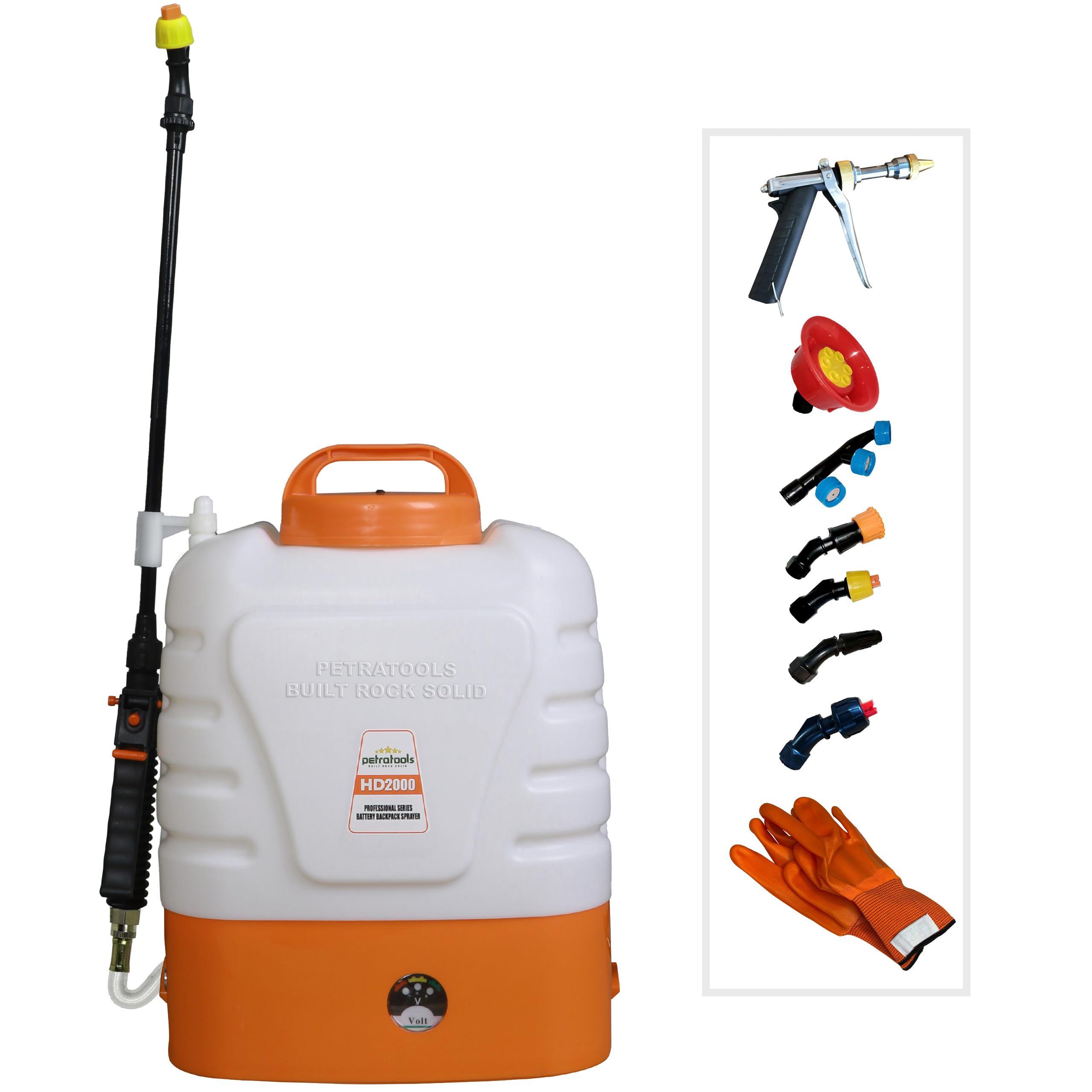 Snapklik.com : PetraTools Battery Powered Backpack Sprayer - Pro-Kit ...