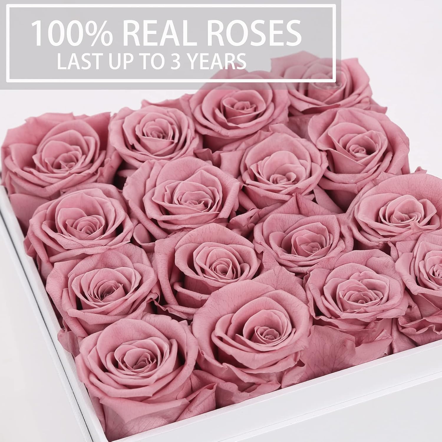 Perfectione Roses Rosas preservadas de lujo en una caja rosas reales ...