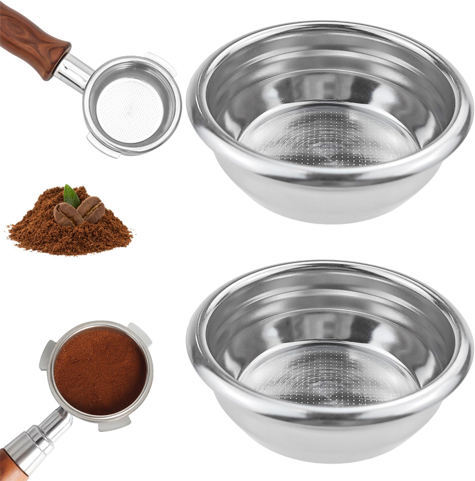 Amazon.com: Original basket made for La Marzocco. Stainless Steel ...