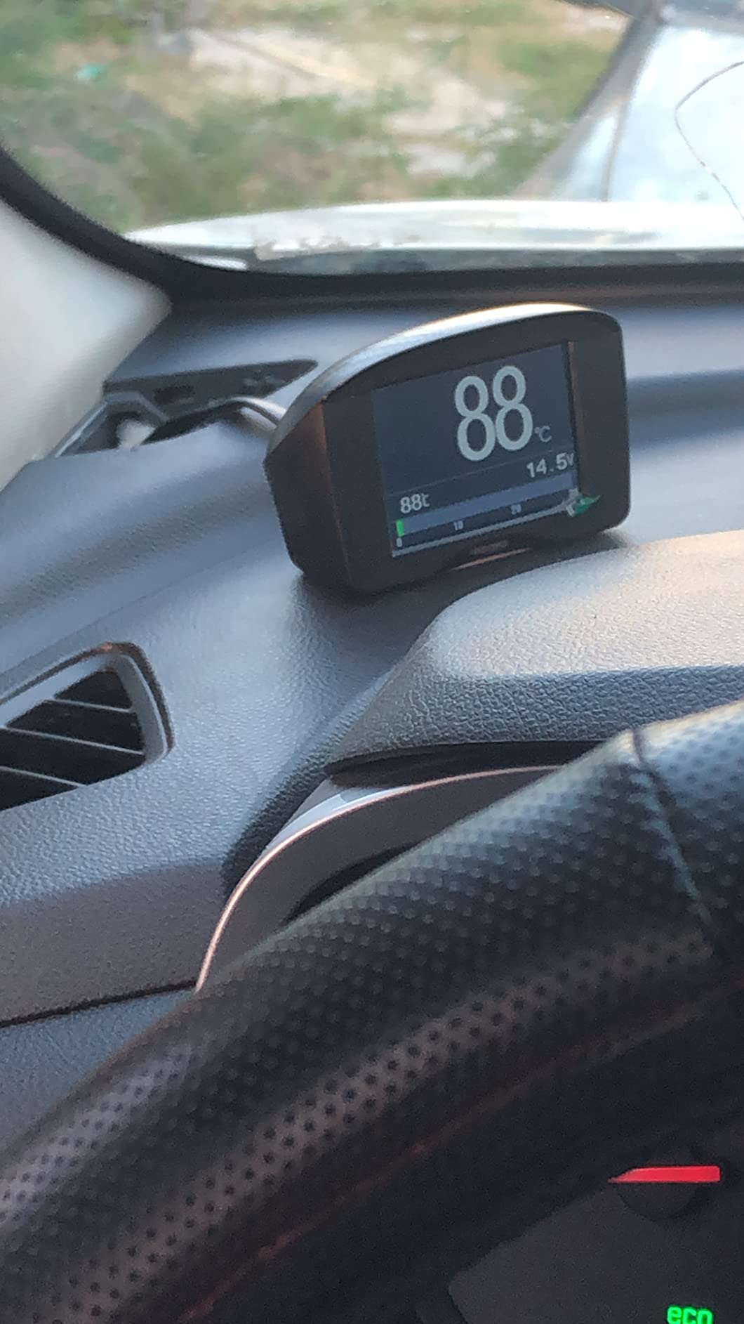 Amazon.com: AUTOOL OBDII OBD2 Digital KMH/MPH Car HUD Speedometer ...