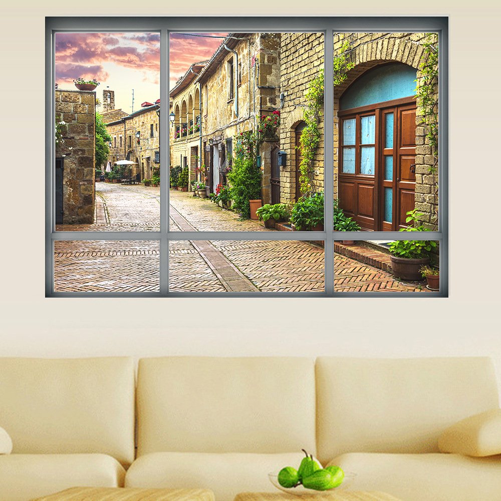Glass Wall Decals High Definition Photographs Multicoloured Abstract