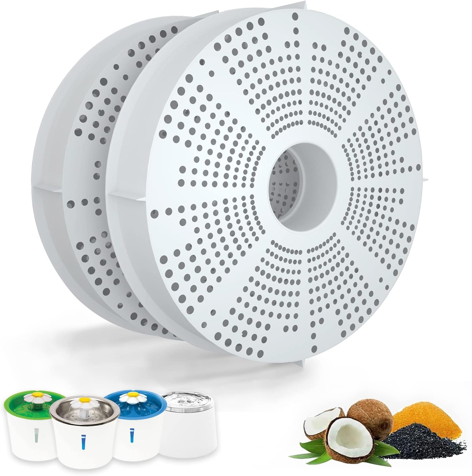 Amazon.com : Dogit Alfresco Elevated Dog Water Bowl, Dog Water Fountain ...