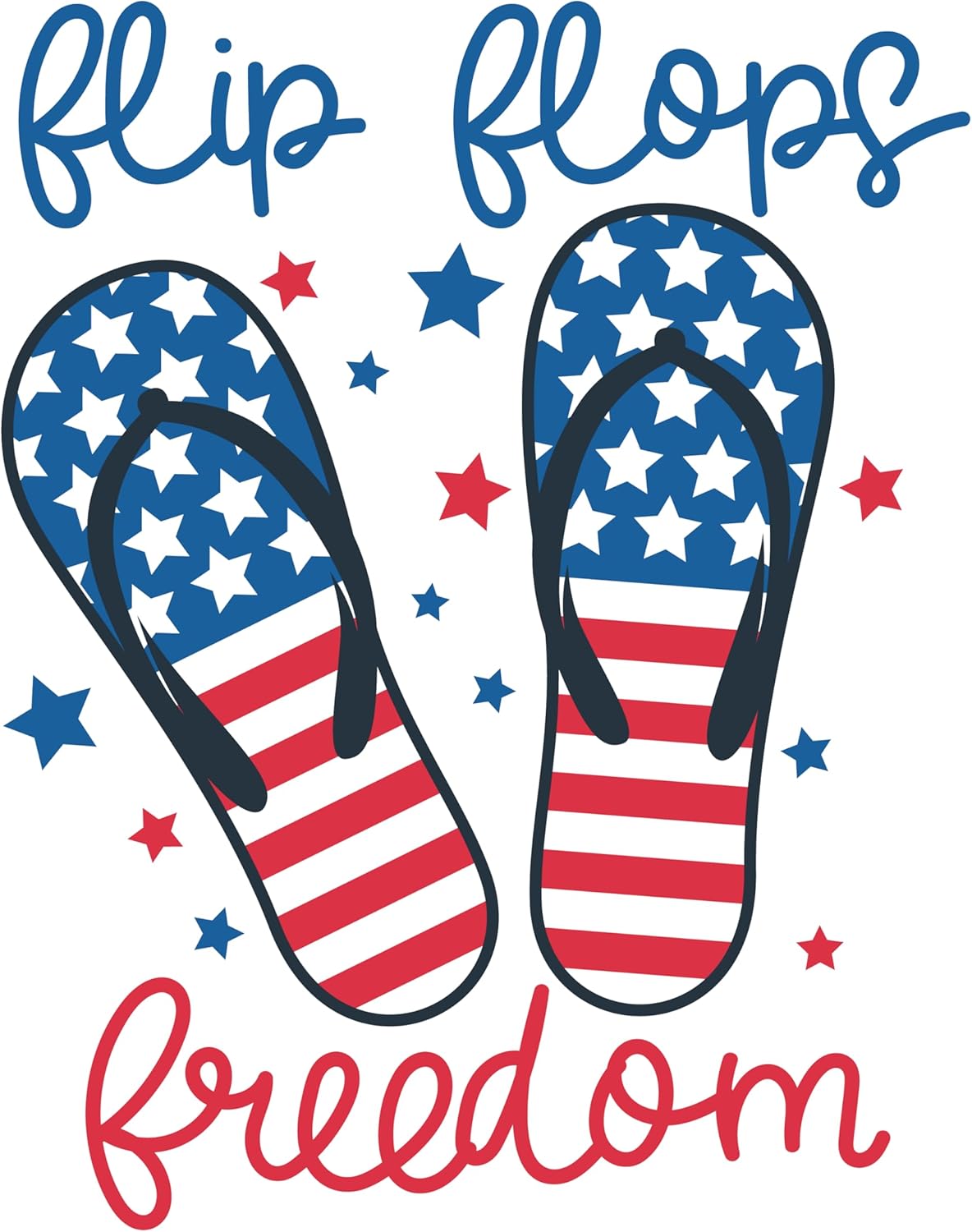 Amazon.com - Inspirational Quote "Flip Flops Freedom" Motivational ...