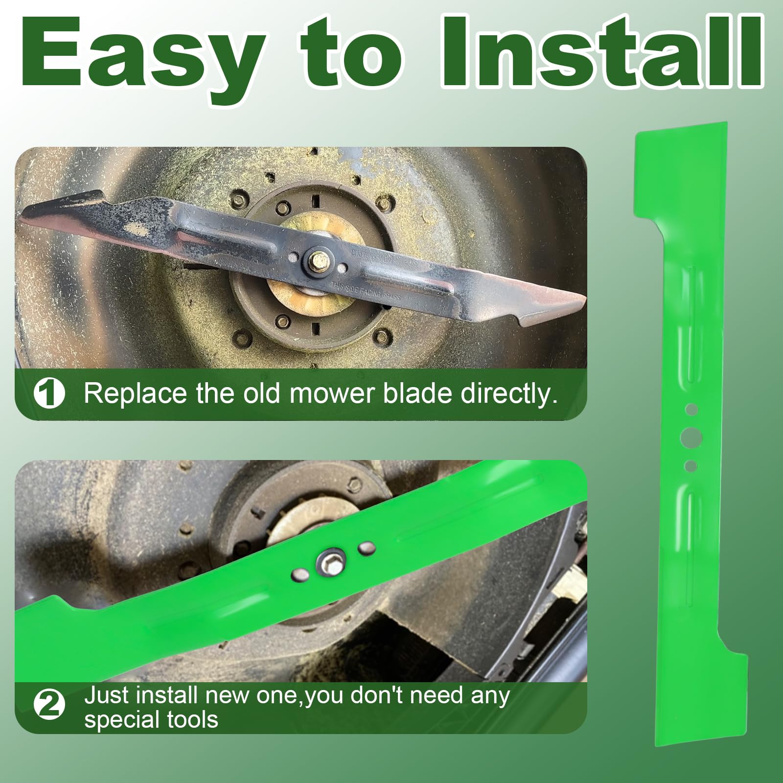 Snapklik.com : Ketofa AB2101 21-Inch Mower Mulching Blades For EGO 56V ...