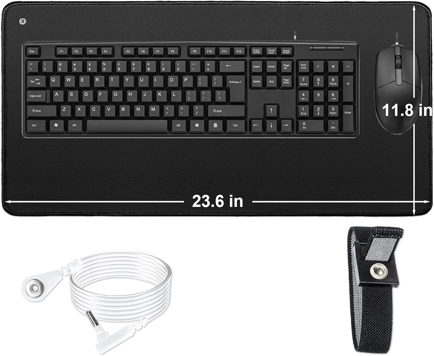 Amazon.com: Grounding Mat Foot Pad, Grounding Pad 11.8x23.6 Inch ...