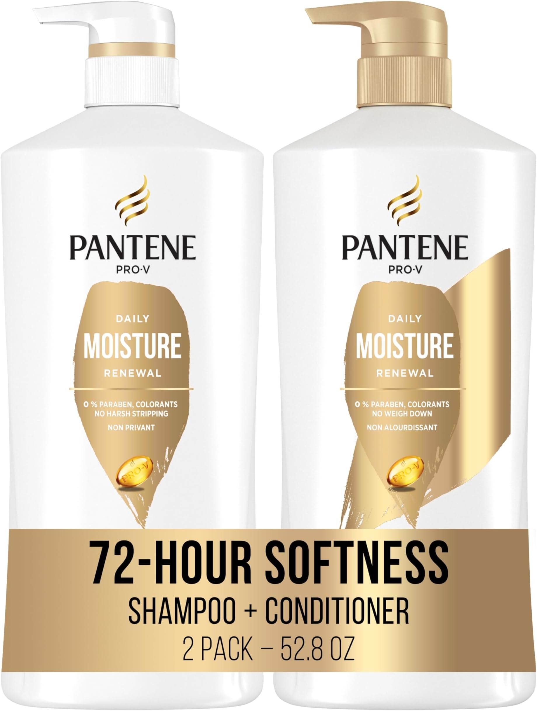 Amazon.com : Pantene Nutrient Blends Hair Volume Multiplier with Bamboo ...