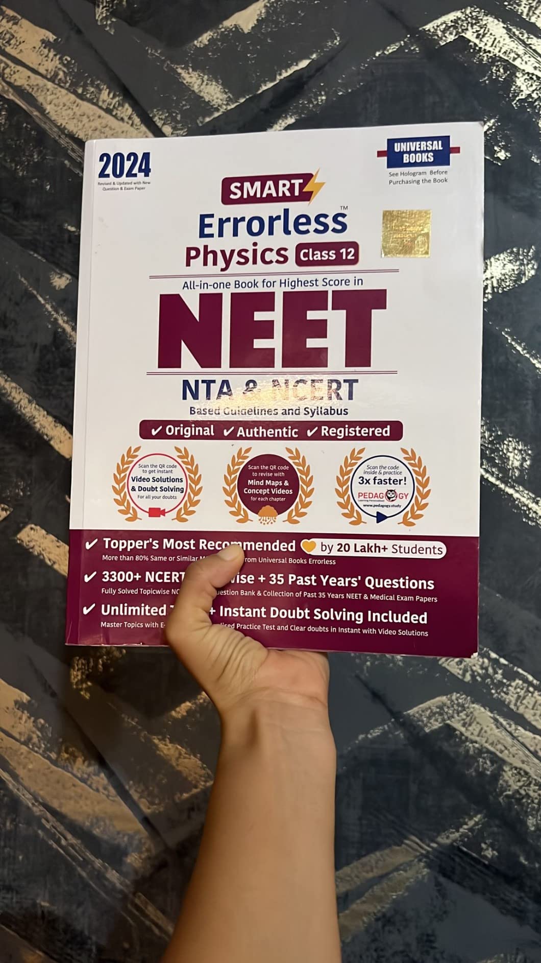 Buy Smart Errorless Physics NEET Class 11 & 12 (2025) - NCERT Based ...