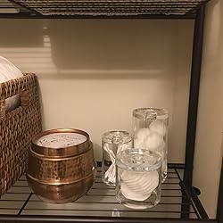 Amazon.com: GROOVI Beauty Acrylic Triple Round Make Up Container (3 ...