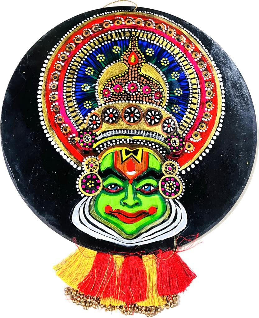 Raj's know how - Kathakali H premarked chamki kit, Handmade Colorful ...