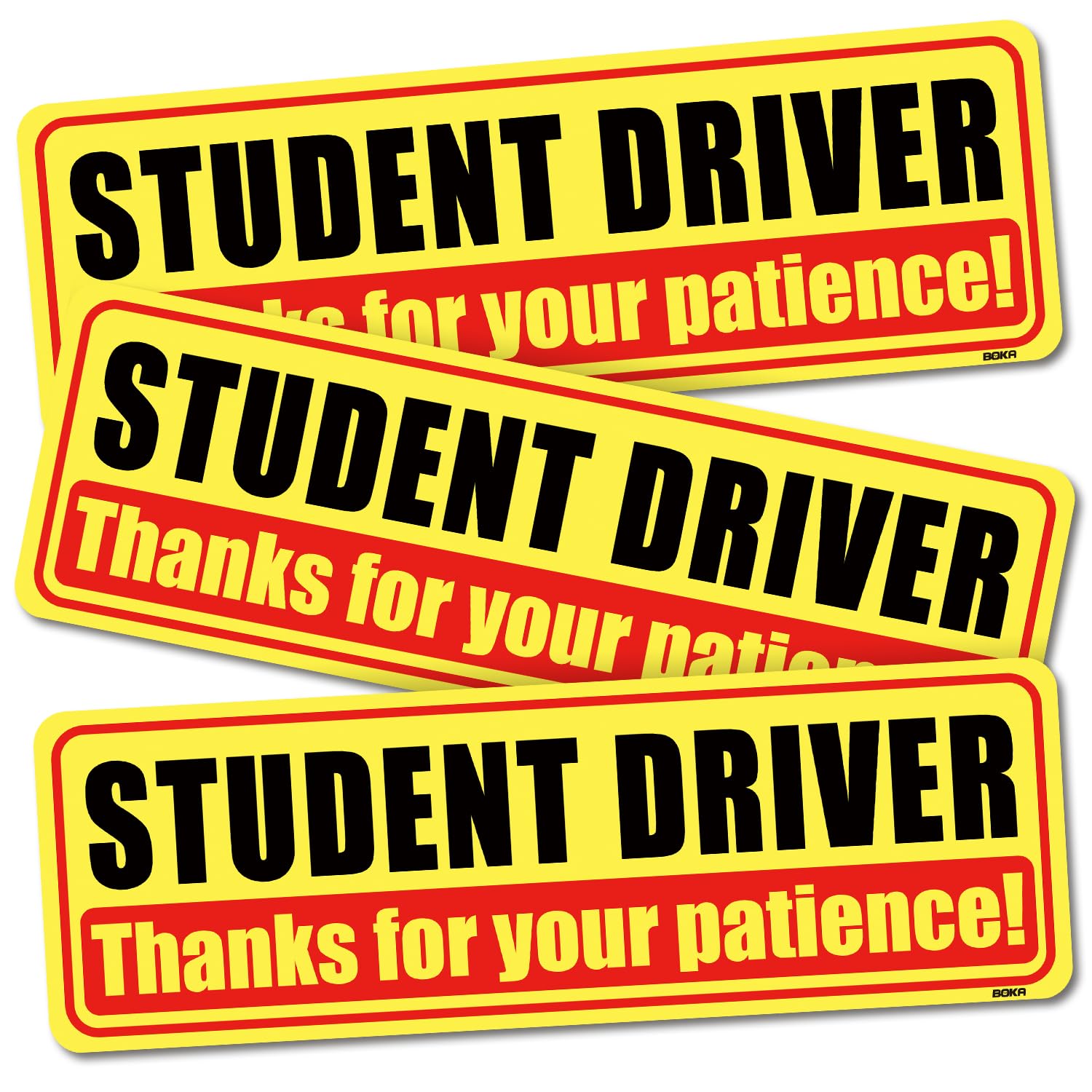 Snapklik.com : Student Driver Magnet For Car, Upgraded Thanks For Your ...