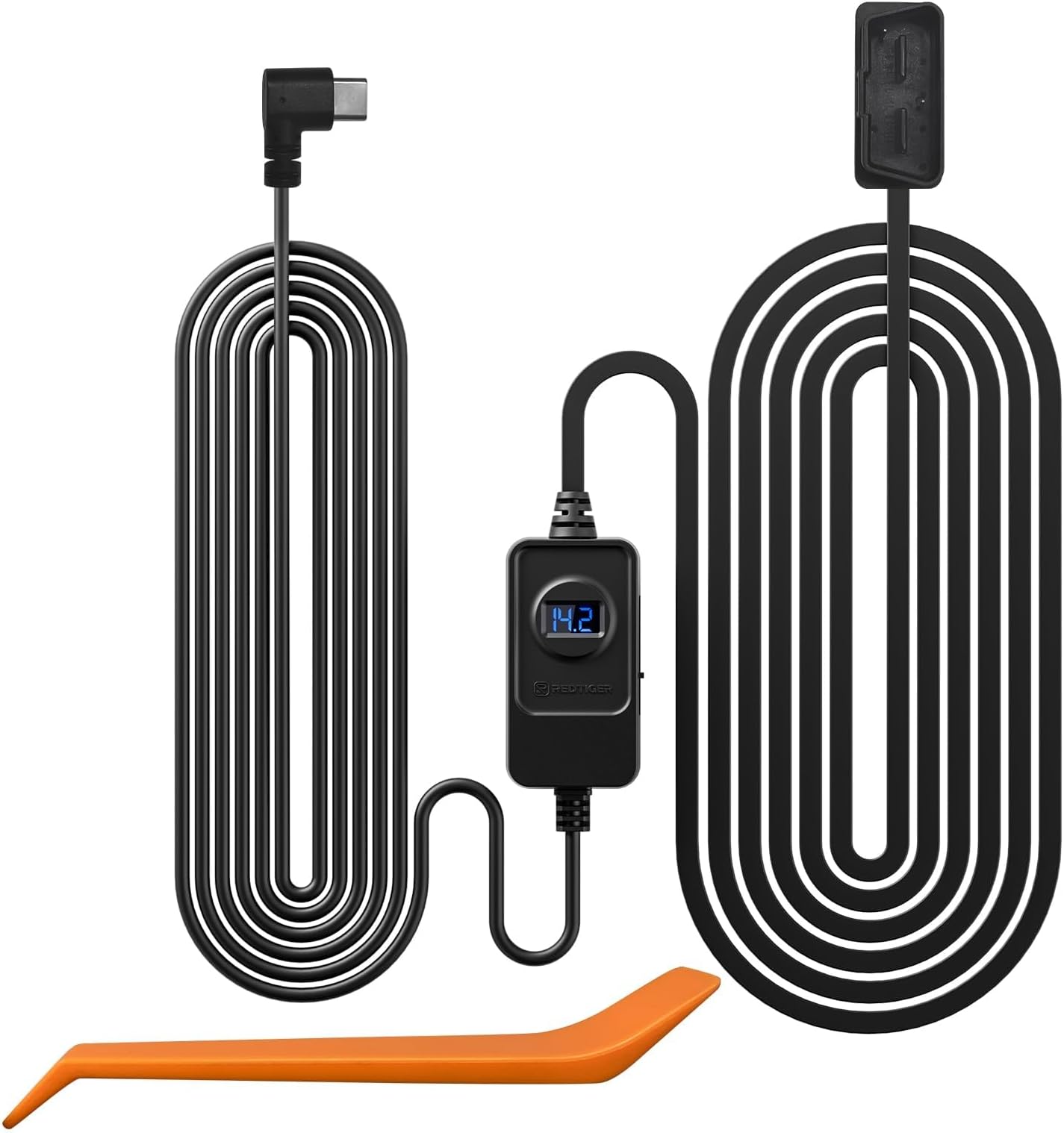 Amazon.com: REDTIGER Dash Cam OBD Hardwire Kit Power Cable Type USB C ...