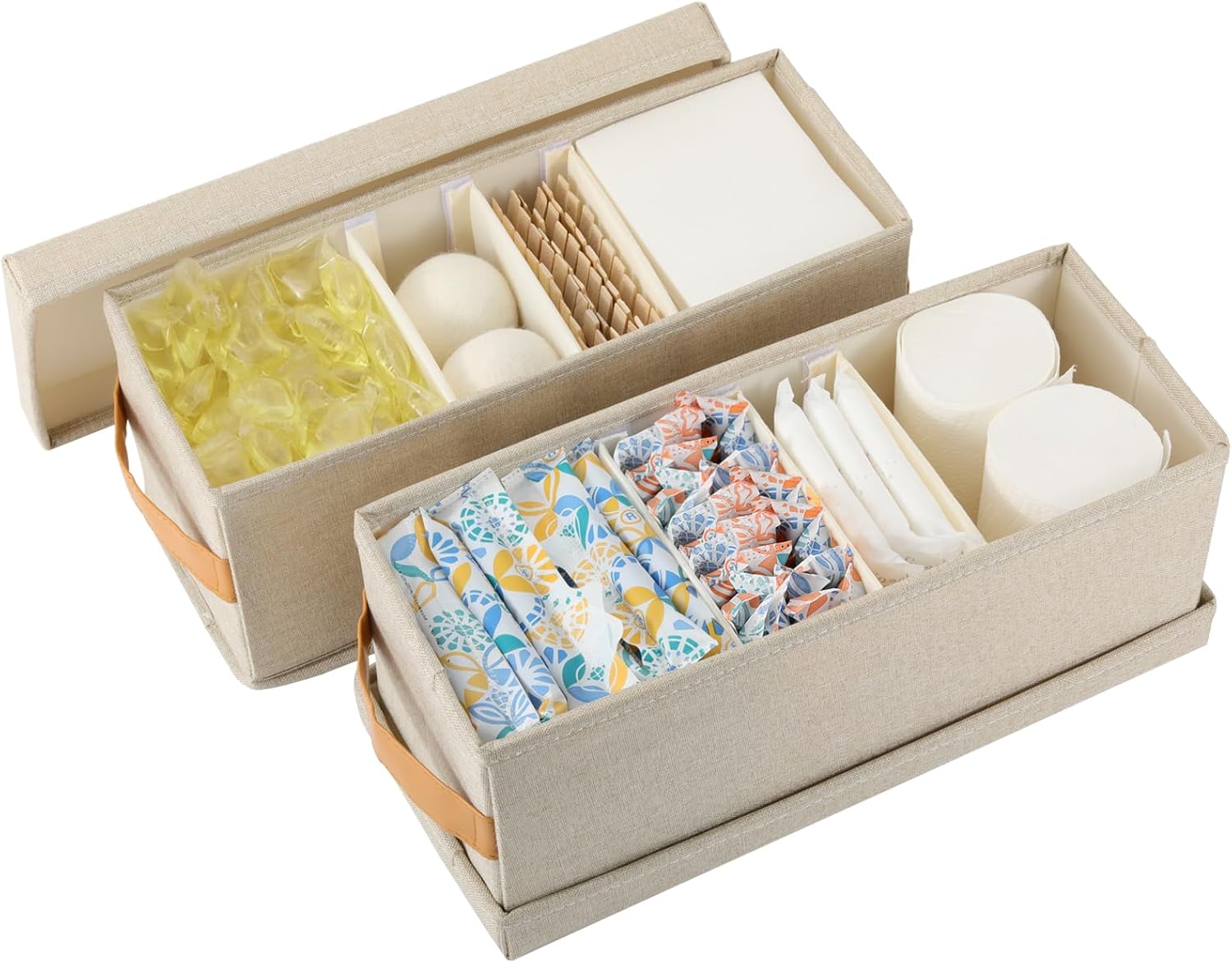 Amazon.com: TARSUKA Shark Week Tampon Storage with Lid, 3 Dividers ...