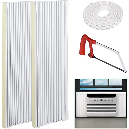 Amazon.com: Memrita Window Air Conditioner Side Panels Kit, Adjustable ...