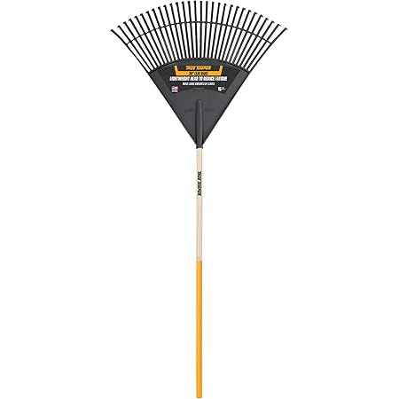 Amazon.com : True Temper 2914912 Clog Free Poly Leaf Rake with 48 in ...