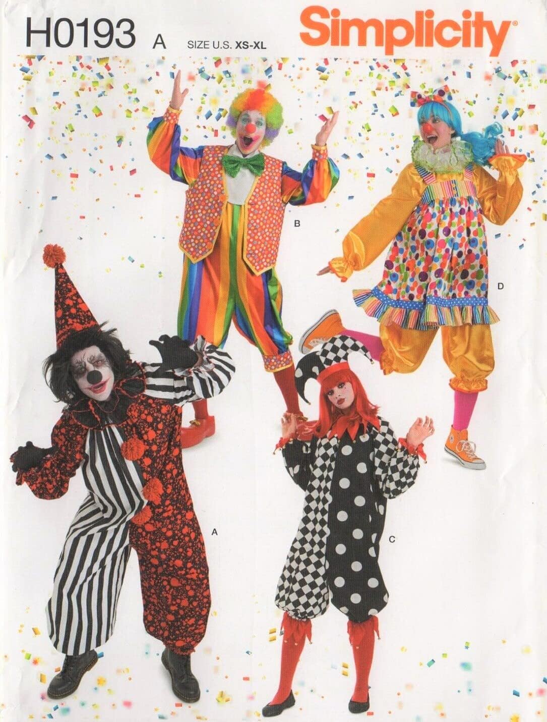 Simplicity Sewing Pattern H0193 / 8773 - Misses', Men's and Teens ...