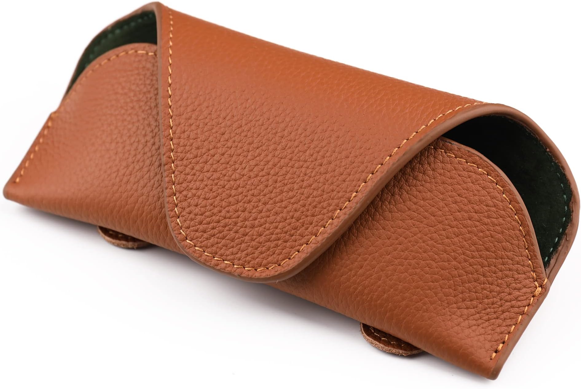 Amazon.com: Kewucn Sunglasses Holder for Car Visor, Leather Auto ...