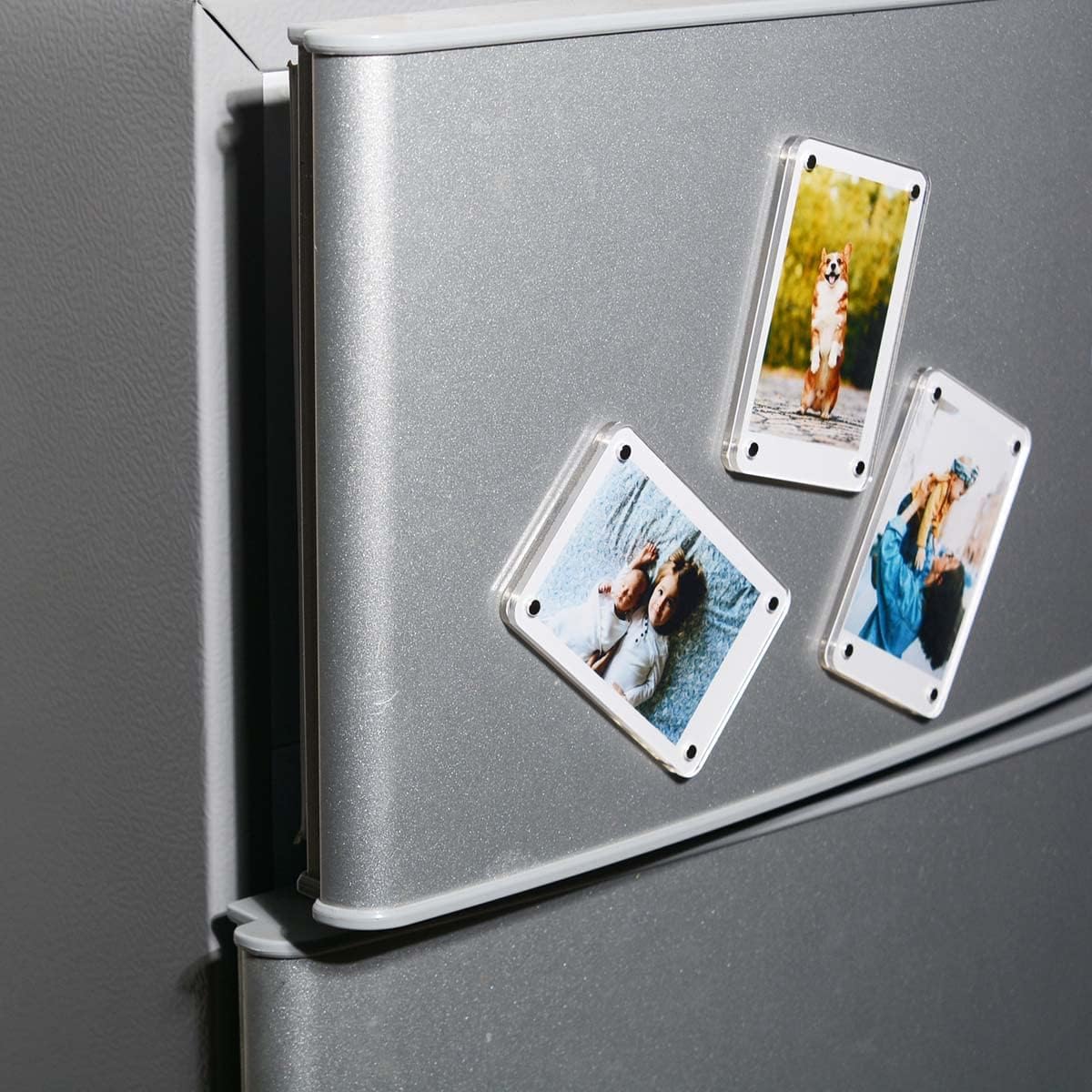 Buy Magnetic Instax Mini Photo Frame, Acrylic 2x3 Mini Polaroid Picture ...